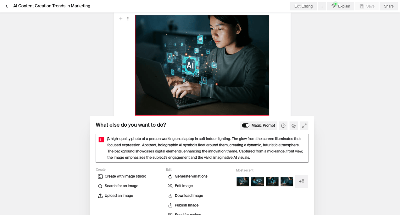 How to Use An AI Blog Post Generator to Write Blogs Faster