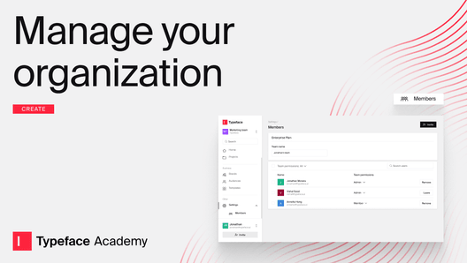Learn Generative AI Applications for Marketing with Typeface Academy