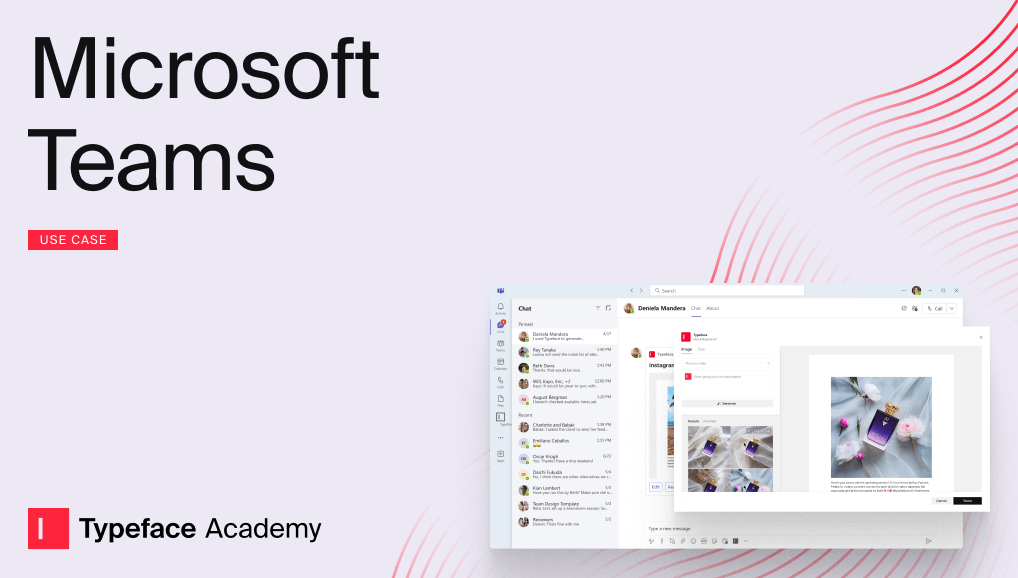 Microsoft Teams with Typeface App: How to Collaborate on Content ...