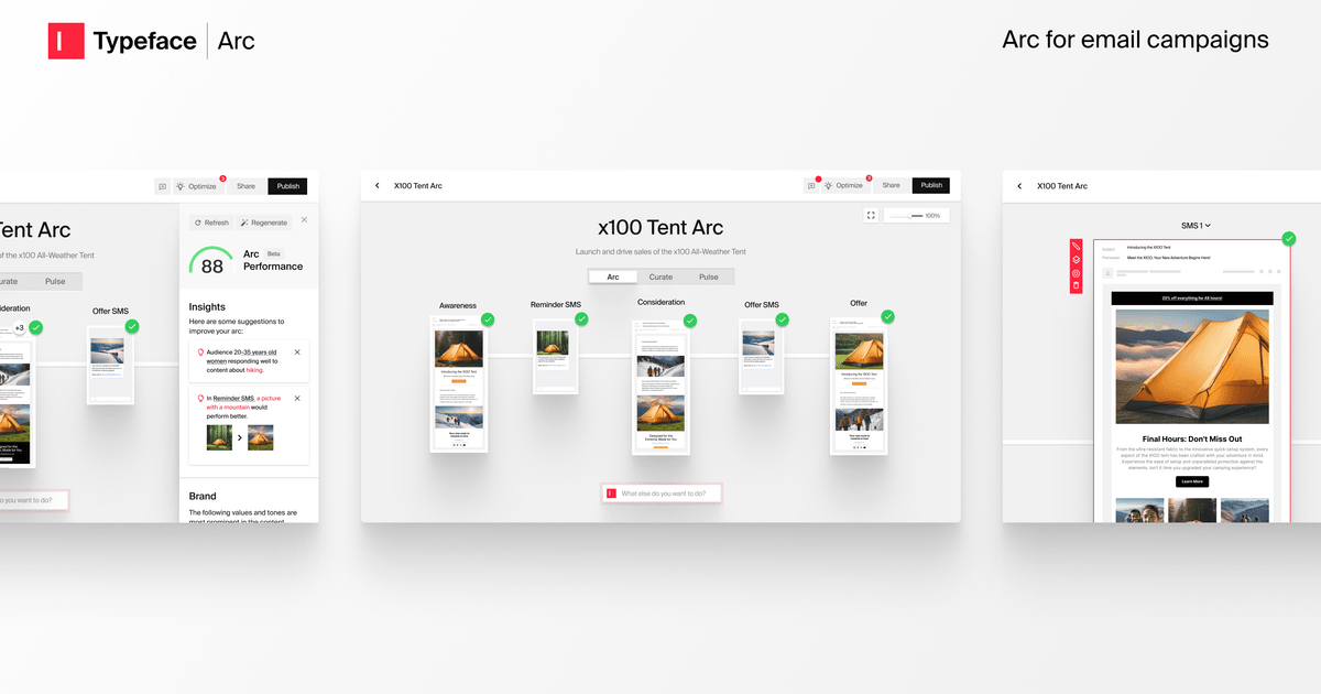 AI Storyboarding Generator by Typeface | Typeface Arc