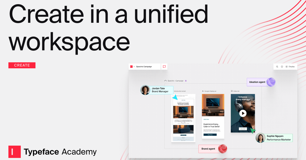 Create in a unified workspace | Typeface Academy