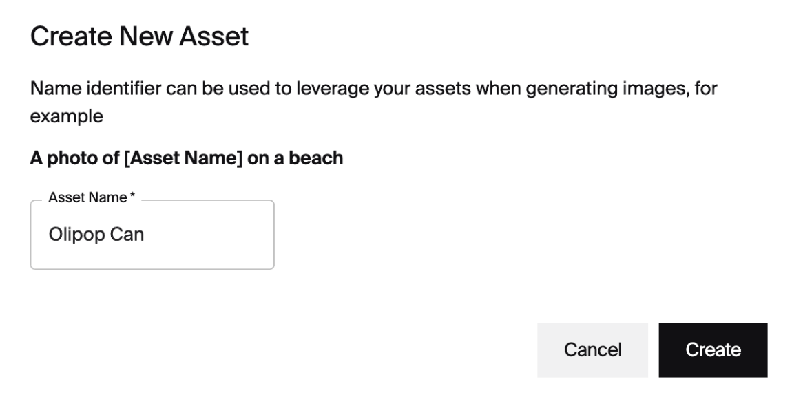 Upload and use brand assets